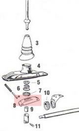 90142401700 Shift Stop Plate 90142401700 901-424-017-00