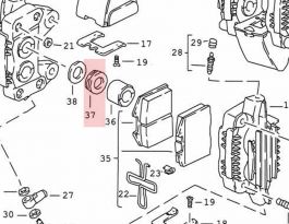 93035154700 Spacer Fits 911 930 93035154700 93035154700