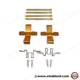 94435295201 Caliper and Pad Retainer Hardware Set for 924 Turbo 944 ...