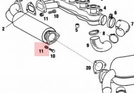 99908405202 Nut, 12 req'd. Fits '75'77 911 99908405202 99908405202