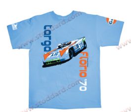 BOQ60200 Hunziker Apparel 1970 Targa Florio TShirt, Light Blue BOQ60200