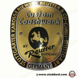 NLA72300300 Large Reutter Badge for 356A 64472300300