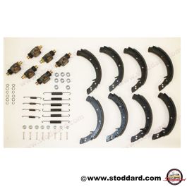 NLABRAKEKIT Full Drum Brake Kit (Front and Rear) for 356 356A and 356B ...