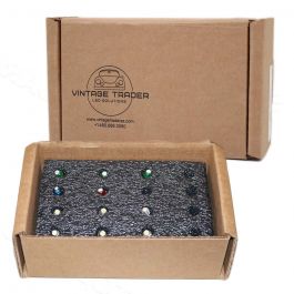 VIN-901-002-06 Complete 356 Dash 6 Volt LED Bulb Light Set 356B T6