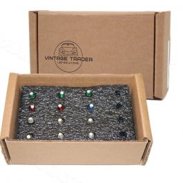 VIN-901-003-06 Complete 356 Dash 6 Volt LED Bulb Light Set 356C 356SC