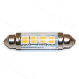 VIN-901-142-06 LED 43mm Festoon Dome Light Bulb 6V and 12V Compatible.