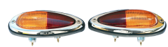 Porsche 356 Beehive and Teardrop Rear Taillights and Reflectors