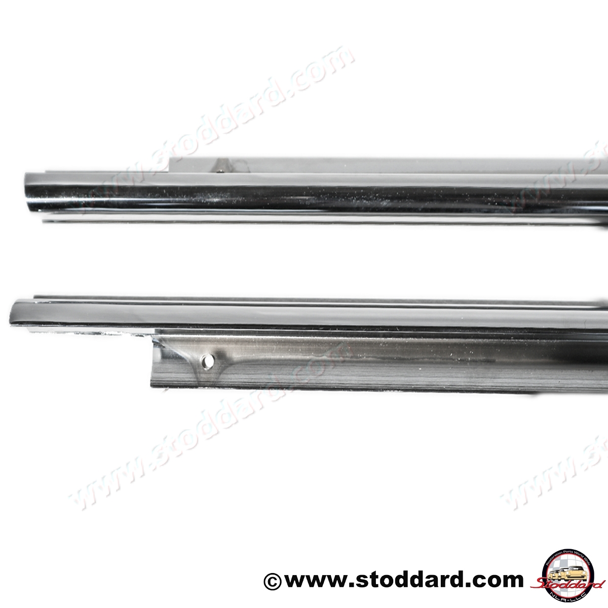 NLA53143141 Chrome Door Trim Set (Left and Right) for 356A Convertible ...